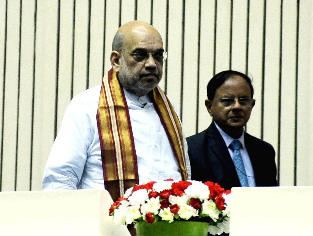 Union Home Minister Amit Shah during the inauguration