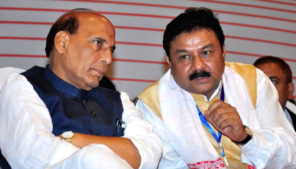 BJP programme - Rajnath Singh, Ranjit Kumar Das