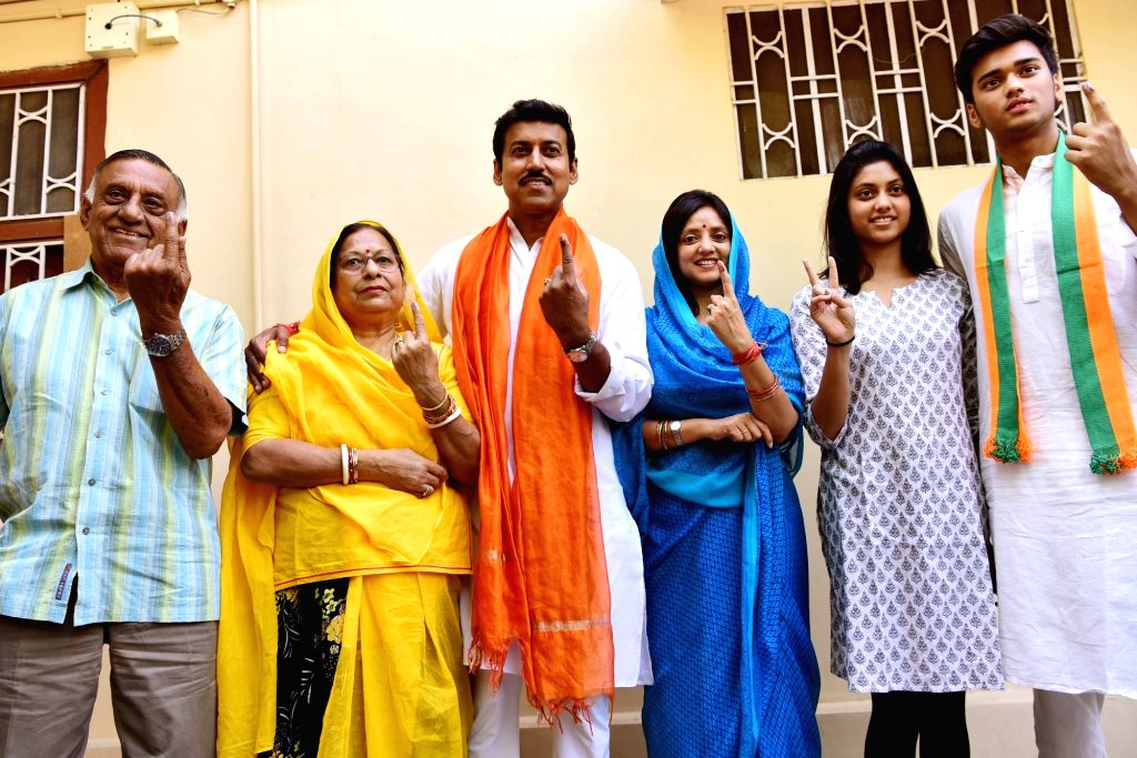 2019 Lok Sabha polls - Phase V - Rajyavardhan Singh Rathore