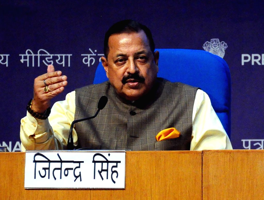 Union Minister for Science and Technology Dr. Jitendra Singh addresses ...