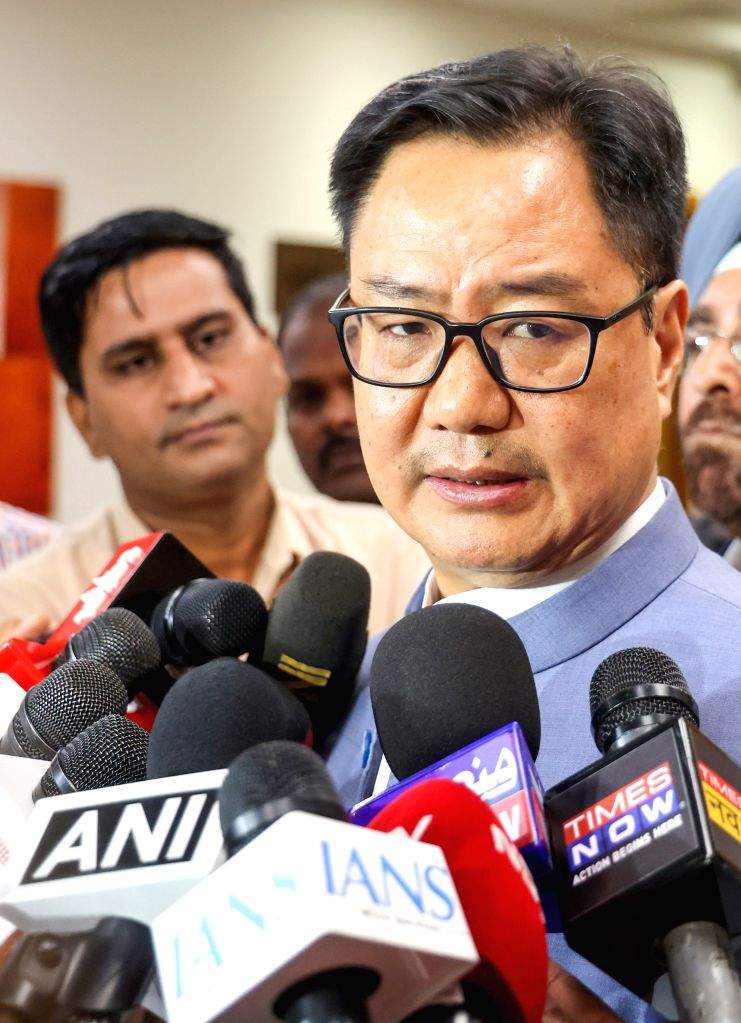 Union Minister Kiren Rijiju Attends Haj 2026 Review Meeting