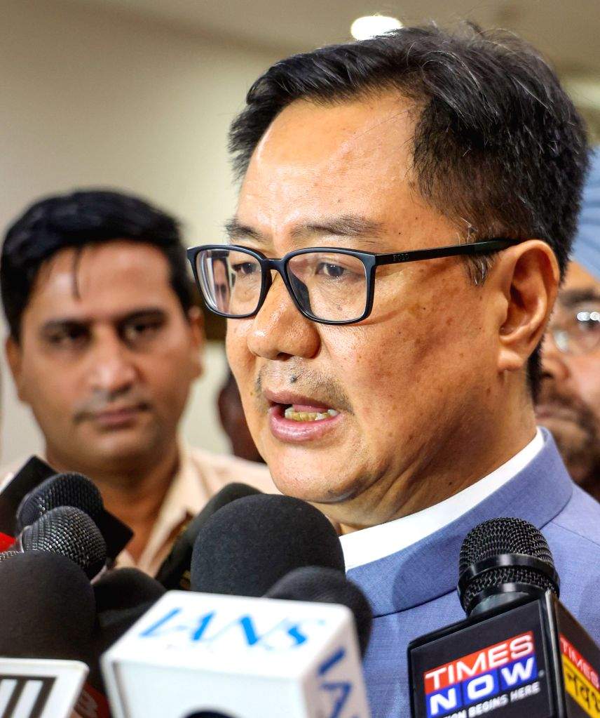 Union Minister Kiren Rijiju Attends Haj 2026 Review Meeting
