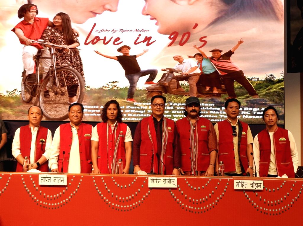 New Delhi : Trailer launch of film "Love in 90s" at National Media Centre