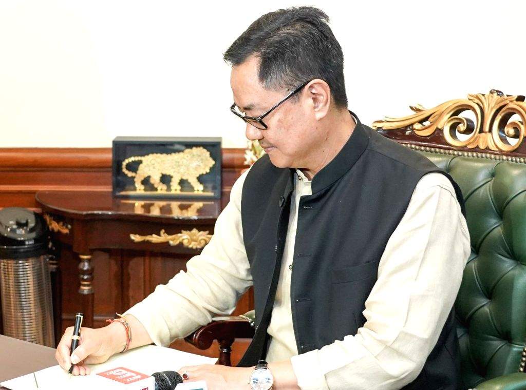Union Minister Kiren Rijiju takes additional charge of Ministry of Food ...