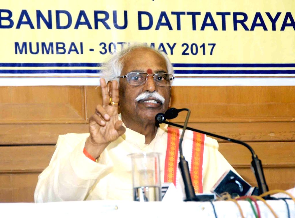 Bandaru Dattatreya's press conference