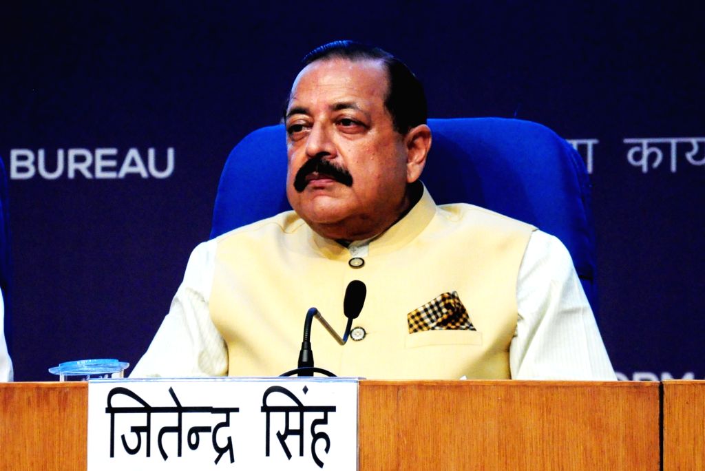 New Delhi : Union MoS for Science and Technology Jitendra Singh ...
