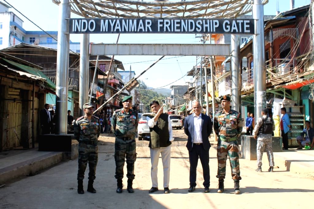 Free photo : Union MoS Home reviewed India-Myanmar border security ...