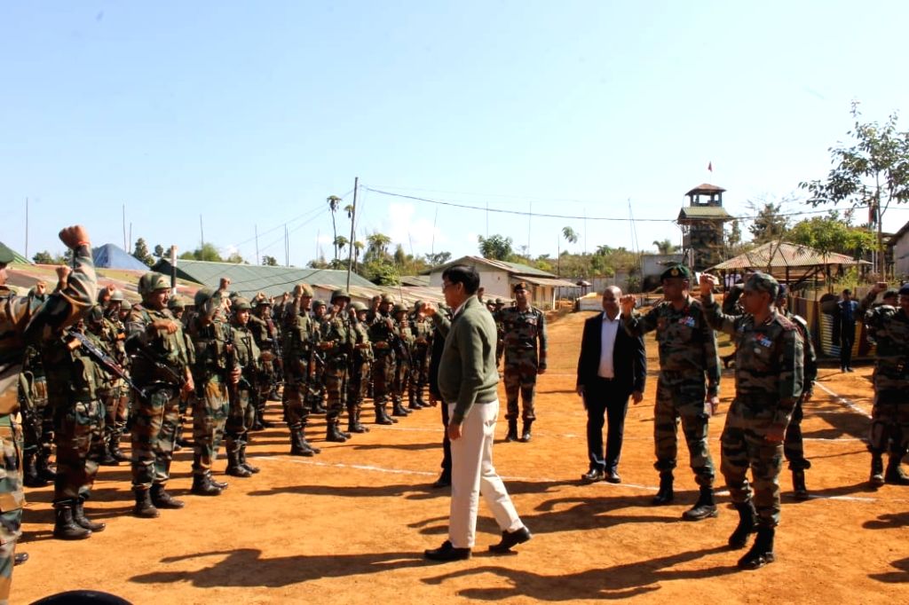 Union MoS Home reviews India-Myanmar border security, fencing work