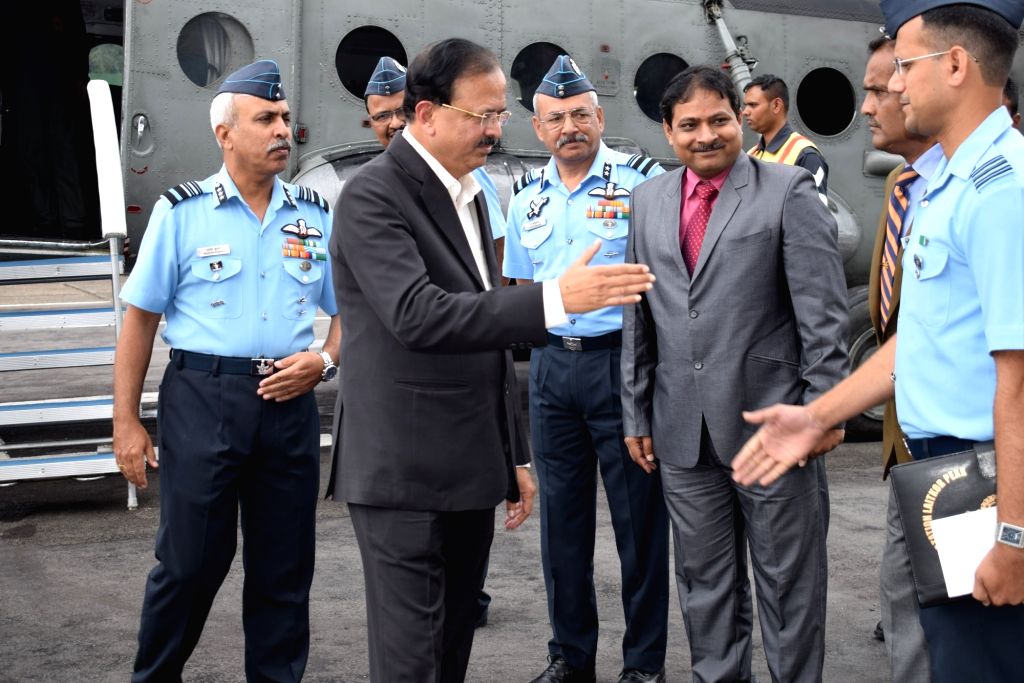 Subhash Bhamre arrives at HQ Eastern Air Command
