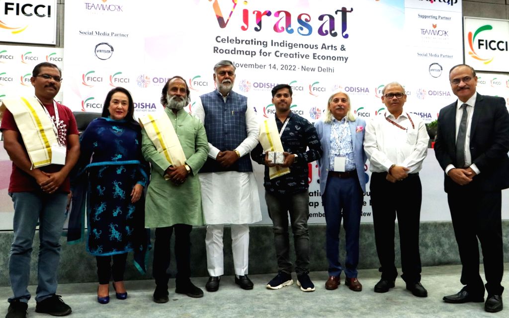 Union Water Minister Prahlad Singh Patel during the Virasat ...