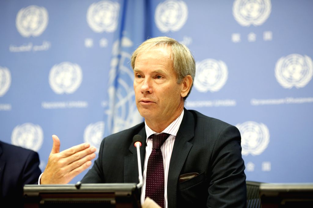 UN-SECURITY COUNCIL-SWEDEN-PRESS CONFERENCE