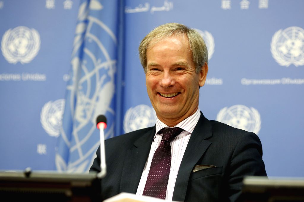 UN-SECURITY COUNCIL-SWEDEN-PRESS CONFERENCE