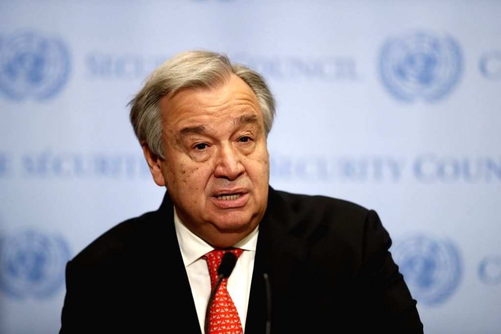 UN-ANTONIO GUTERRES-PRESS ENCOUNTER