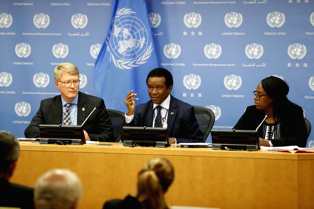 UN-SECURITY COUNCIL-SOUTH AFRICA-PRESIDENCY-PRESS BRIEFING