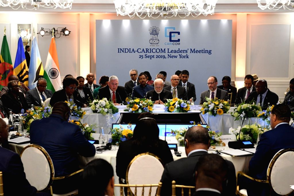 United Nations: PM Modi at India-CARICOM Leaders' Meeting