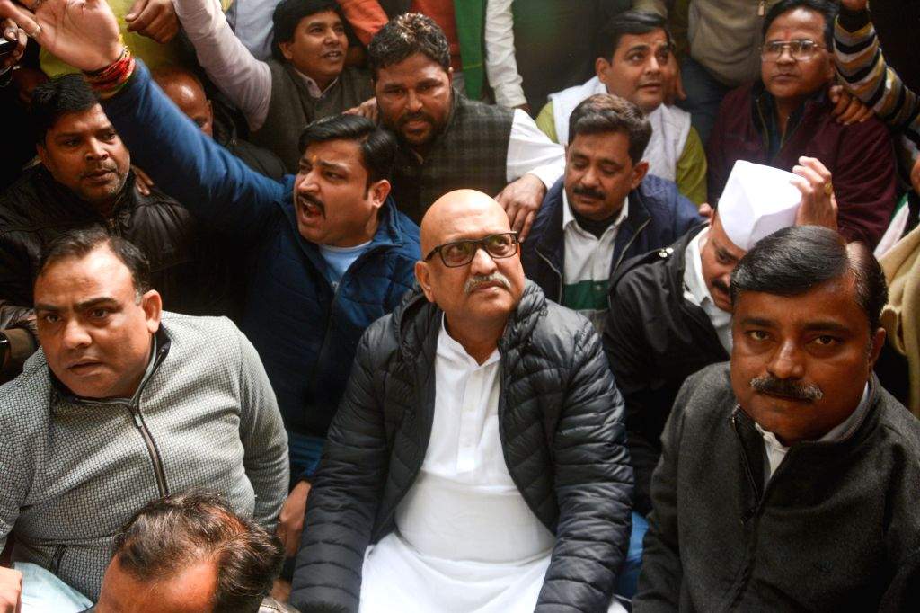 UP Congress Protests Over National Herald Case