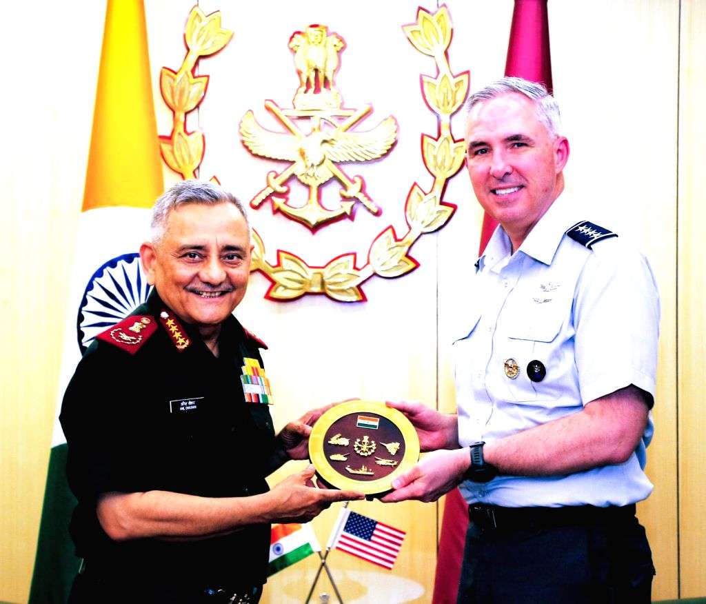 US Space Command Chief Meets CDS Anil Chauhan