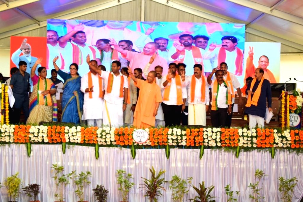 Uttar Pradesh Chief Minister and senior BJP leader Yogi Adityanath ...