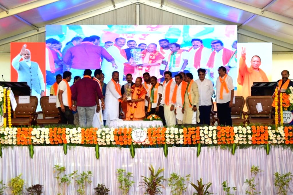 Uttar Pradesh Chief Minister and senior BJP leader Yogi Adityanath ...
