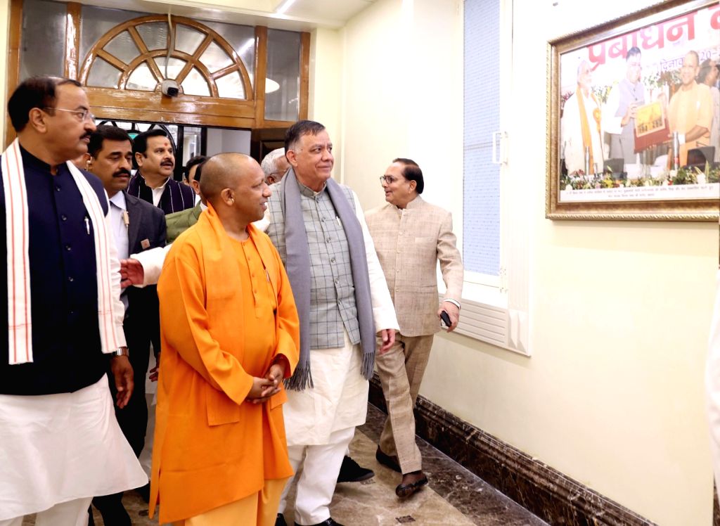Lucknow: Uttar Pradesh CM Yogi Adityanath inaugurates the renovated ...