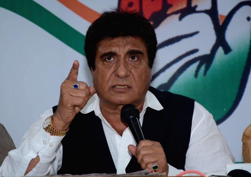 Congress press conference - Raj Babbar