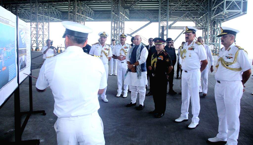 Uttara Kannada : Flag-off ceremony of INS Sunayna