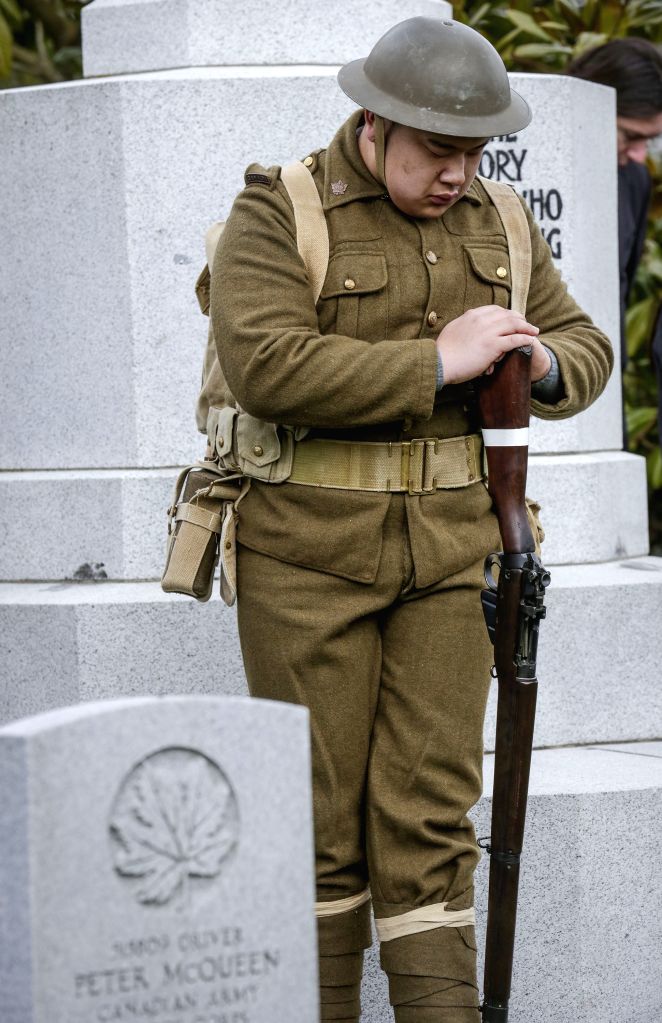 CANADA-VANCOUVER-VIMY RIDGE BATTLE-100TH ANNIVERSARY