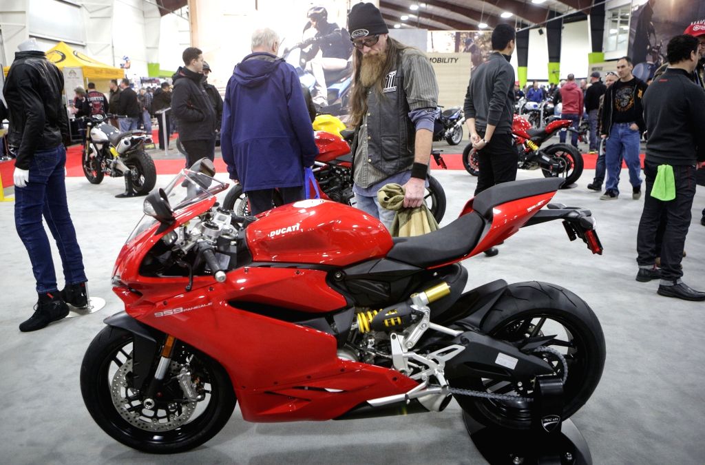 CANADA-VANCOUVER-MOTORCYCLE SHOW