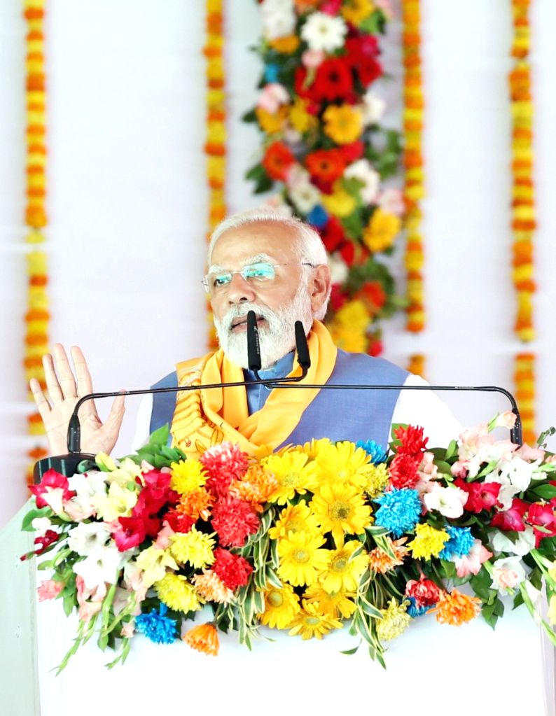 Inauguration of various development projects, in Varanasi