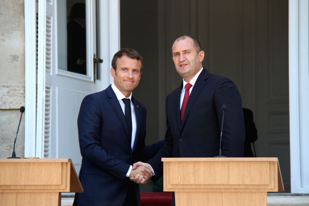BULGARIA-VARNA-FRANCE-MACRON-VISIT