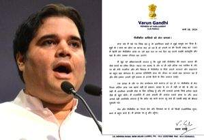 Varun Gandhi pens emotional letter to people in Pilibhit
