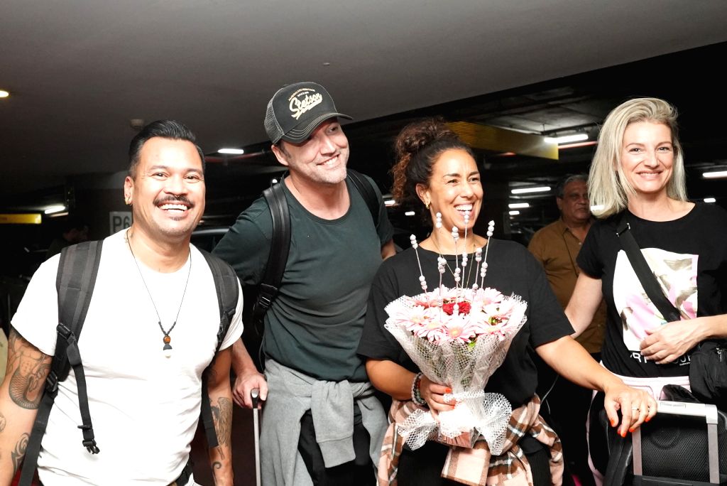 Free photo : Vengaboys arrive in Mumbai for a live concert