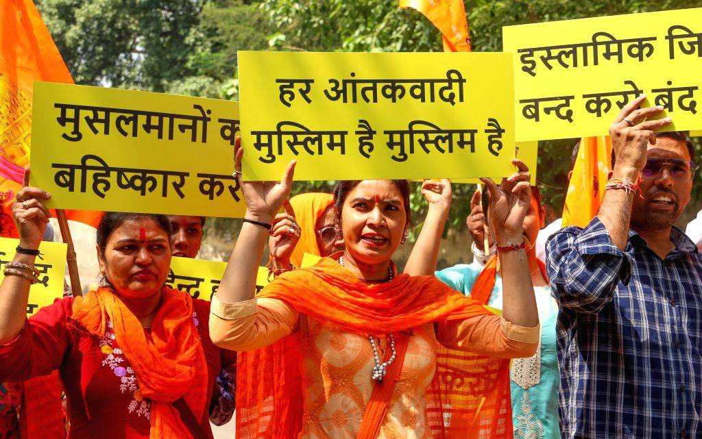 VHP Protest Against Pahalgam Terror Attack