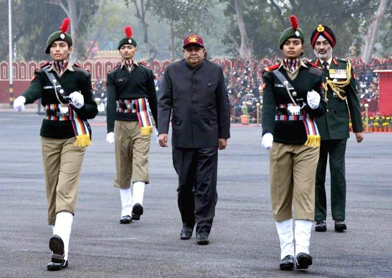 Vice President Jagdeep Dhankar receives the Guard of Honour during the ...
