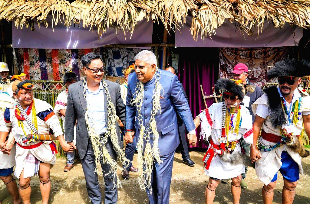 Vice President Jagdeep Dhankhar attends 'Joint Mega Nyokum Yullo' function