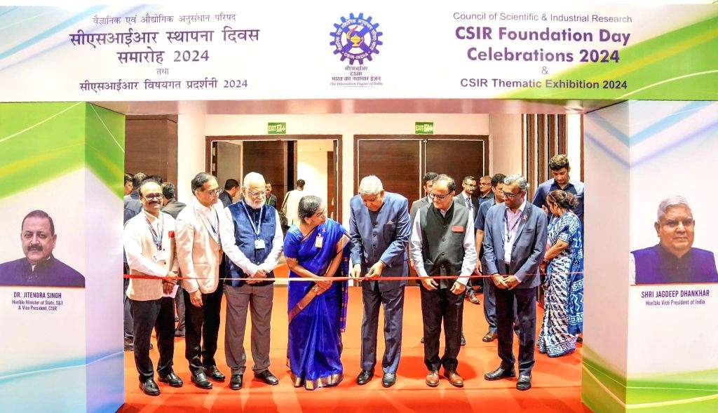 Vice-President Jagdeep Dhankhar inaugurates the 'CSIR Thematic ...