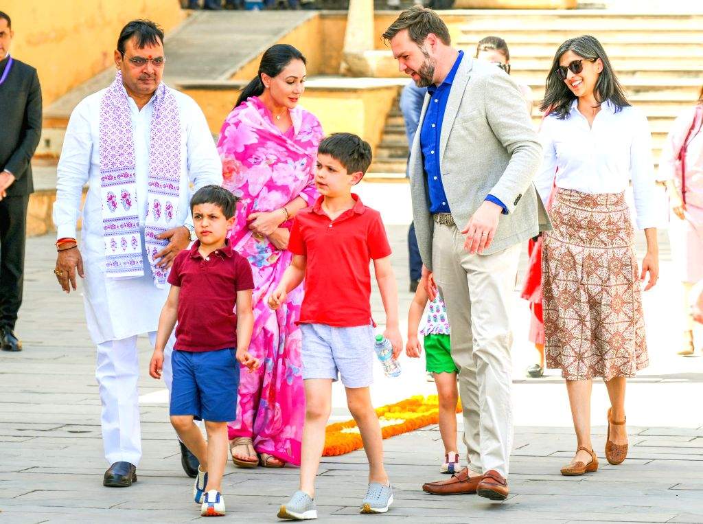 Vice President JD Vance, along with family in Rajasthan