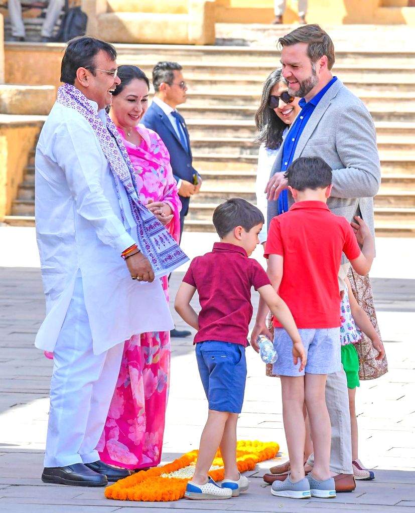 Vice President JD Vance, along with family in Rajasthan