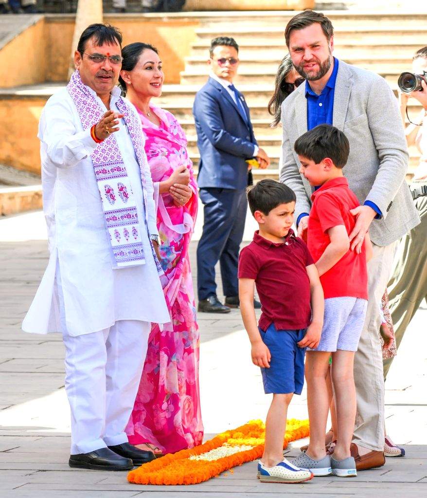 Vice President JD Vance, along with family in Rajasthan