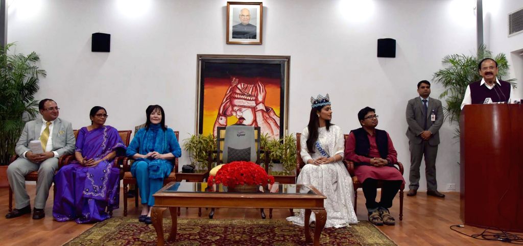 Epic Humanitarian World Tour' - Venkaiah Naidu