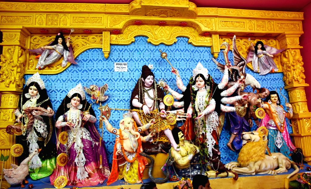View of Durga Puja in Patna
