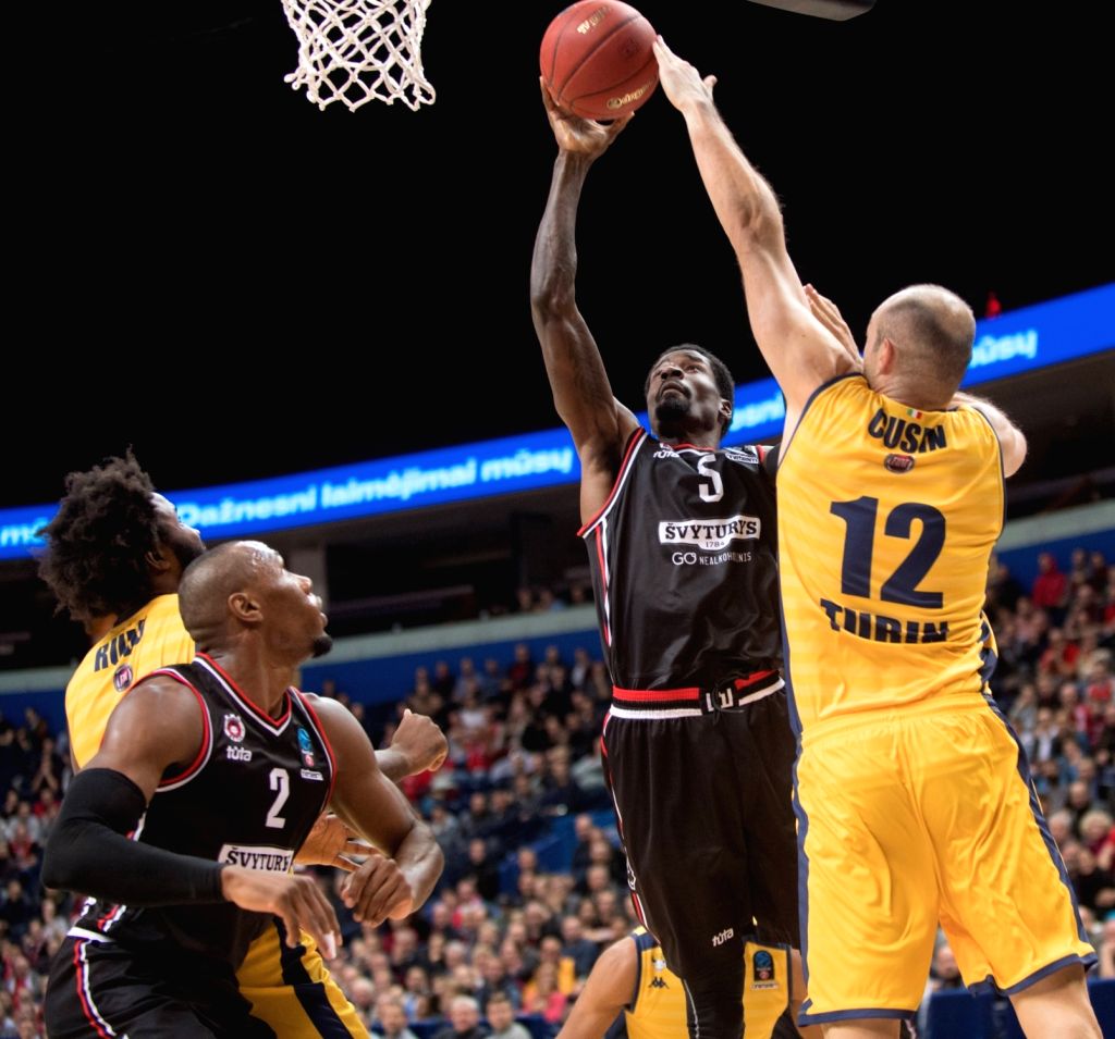 LITHUANIA-VILNIUS-BASKETBALL-EUROCUP-RYTAS VILNIUS VS FIAT TURIN