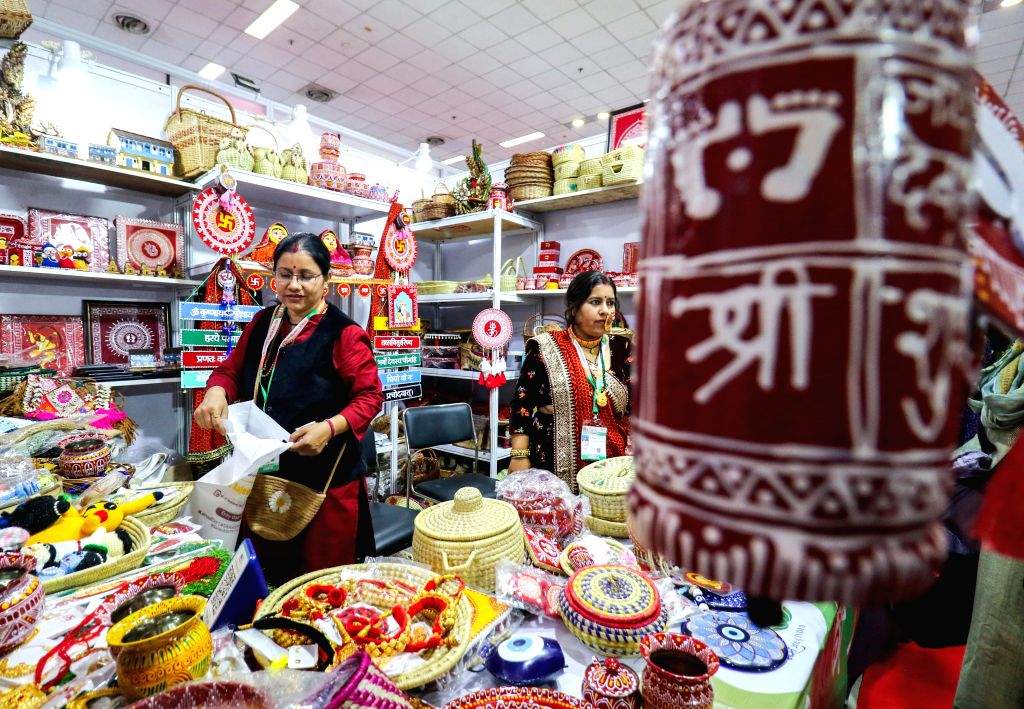 Visitors at India International Trade Fair 2025