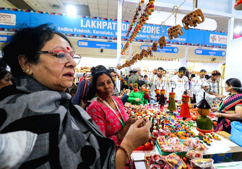 Visitors at India International Trade Fair 2025