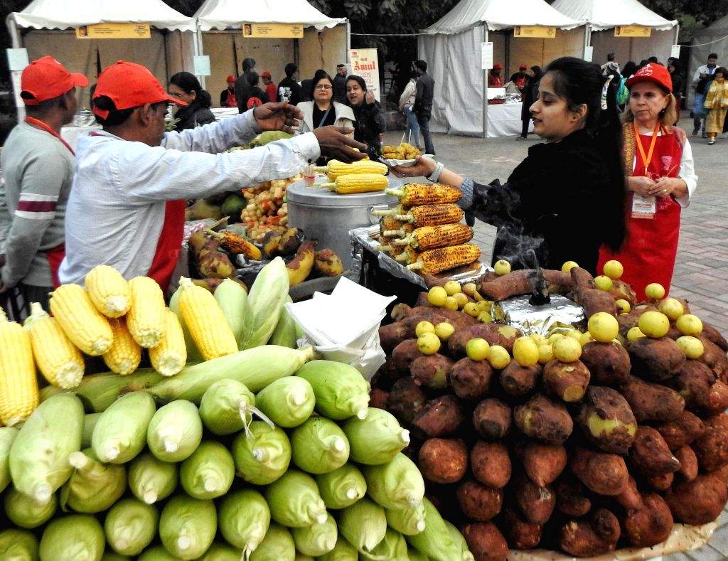Visitors during the inauguration of the National Street Food Festival