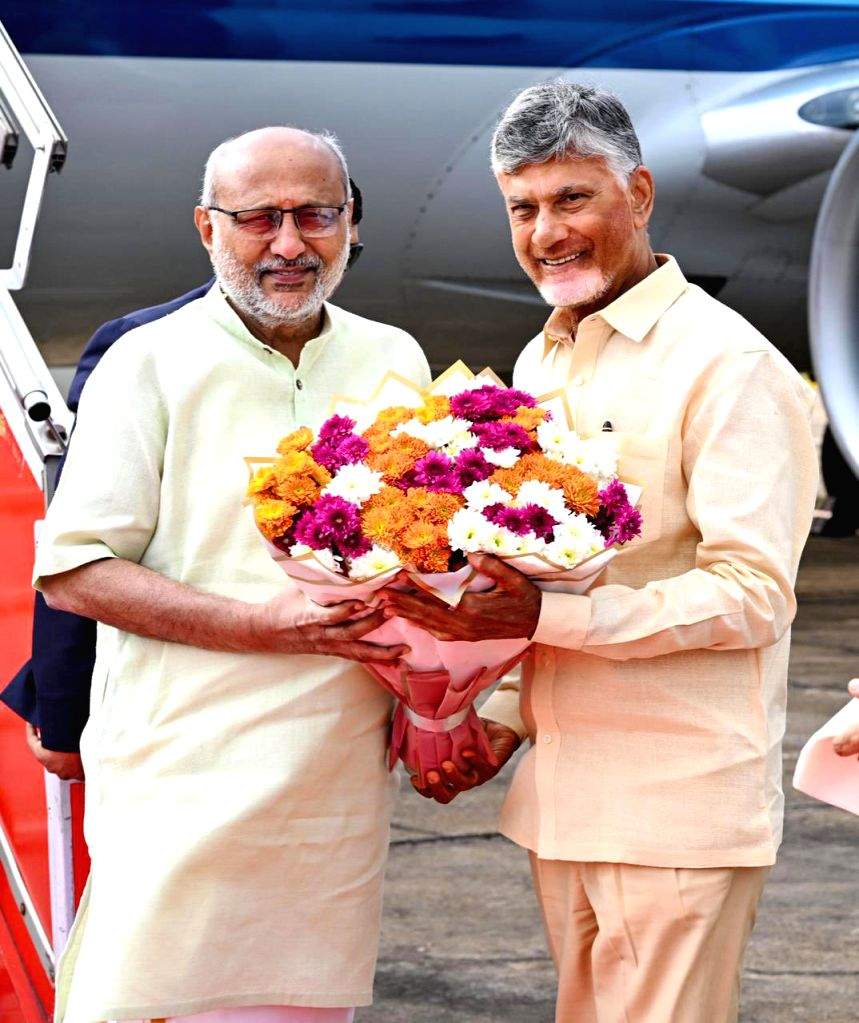VP C. P. Radhakrishnan in Puttaparthi