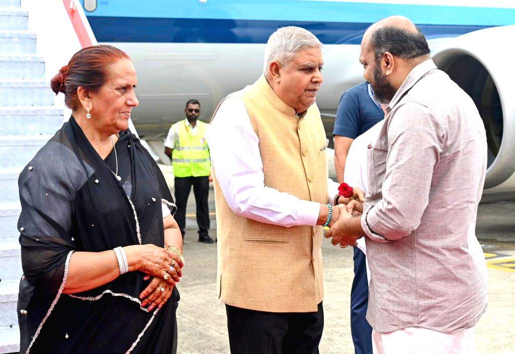 VP Jagdeep Dhankhar in Kochi