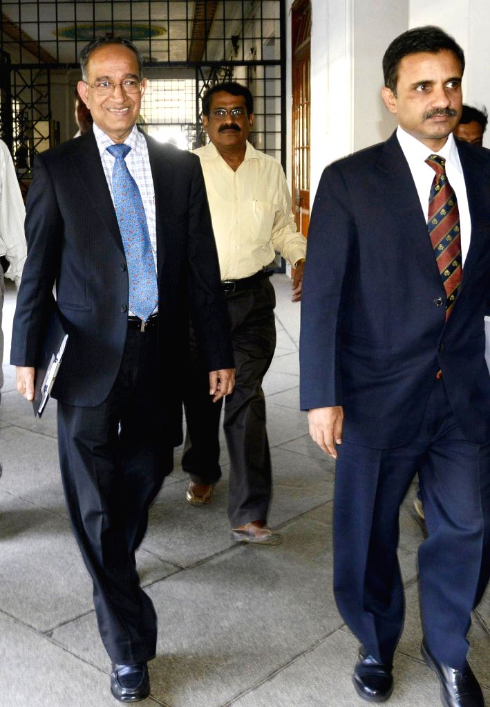 VS Sampath, Chief Election Commissioner of India arriving for Karnataka ...