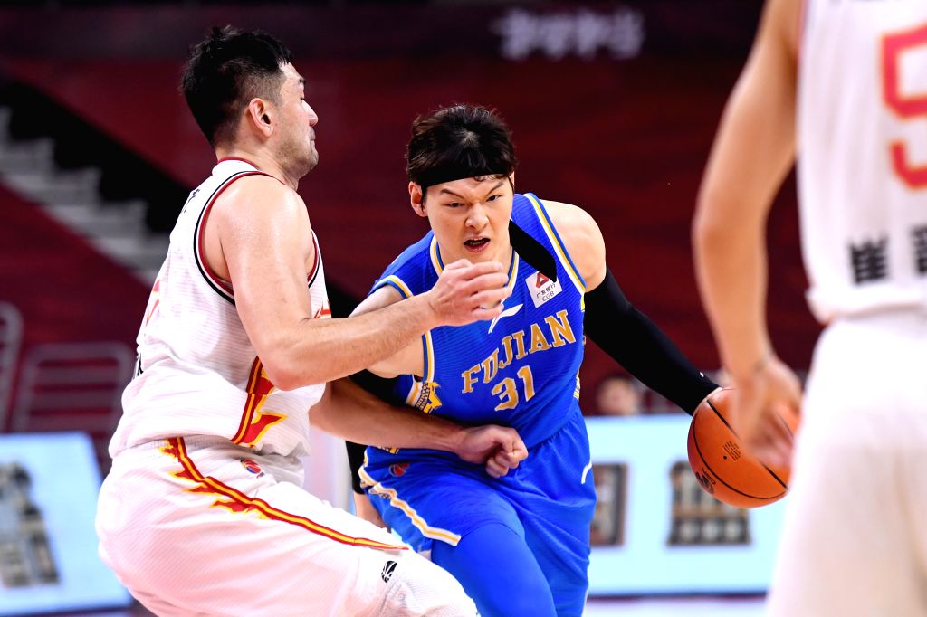 CHINA-DONGGUAN-BASKETBALL-CBA LEAGUE-JILIN VS FUJIAN
