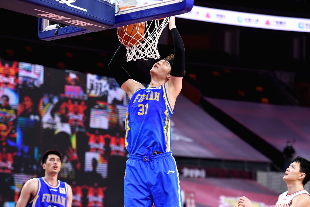 CHINA-DONGGUAN-BASKETBALL-CBA LEAGUE-JILIN VS FUJIAN